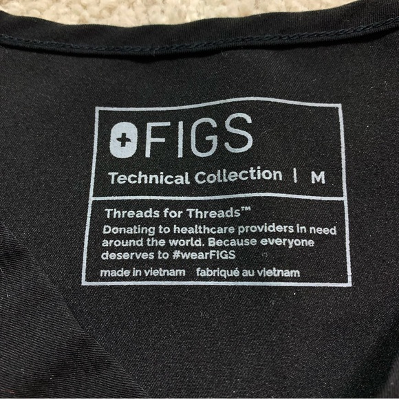 Figs | Shirts | Mens Figs Black Chisec Technical Collection One Pocket ...